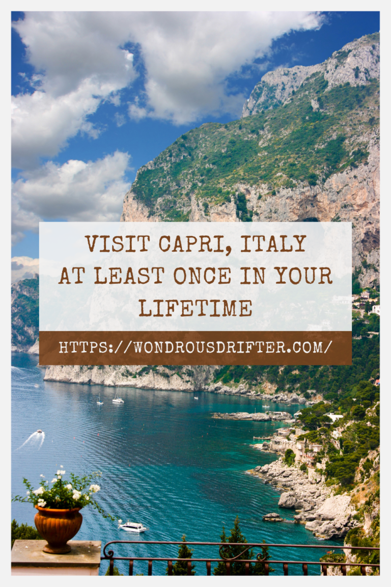 Reasons to visit Capri, Italy at least once in your lifetime. #bucketlist