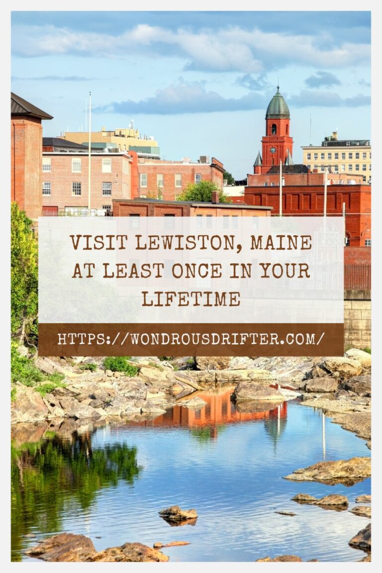 Reasons to visit Lewiston, Maine at least once in your lifetime. # ...